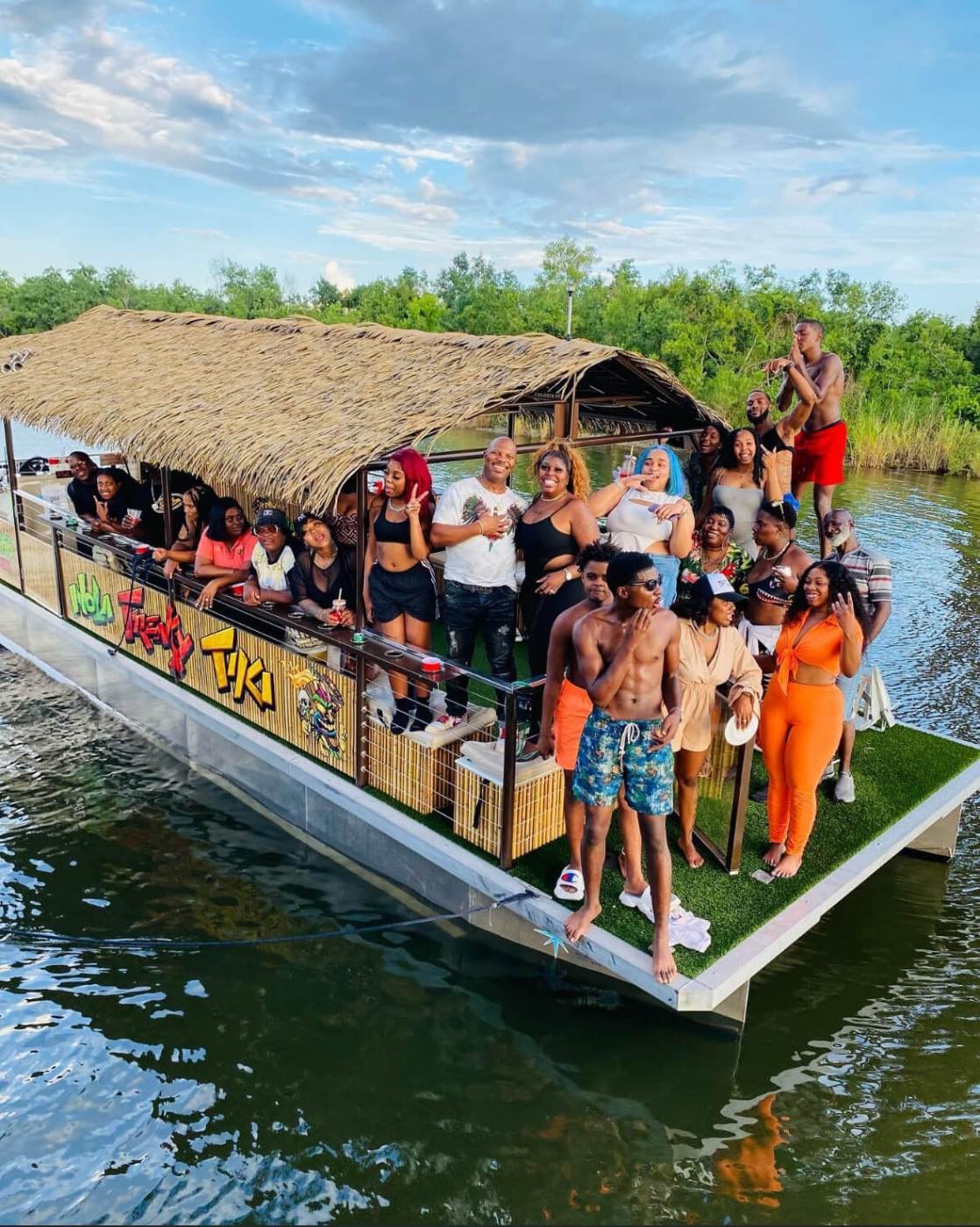 New Orleans Tiki Boat | Private & Public Cruises Available